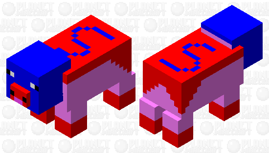 super pig Minecraft Mob Skin