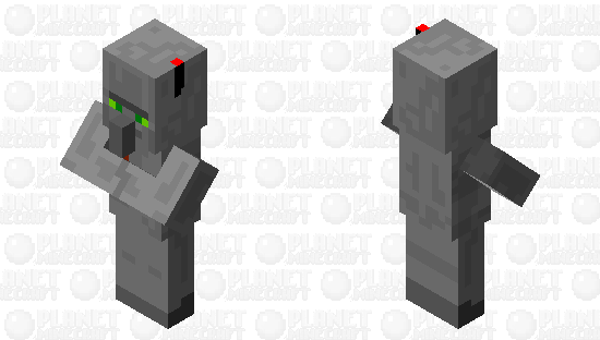 Robot villager Minecraft Mob Skin