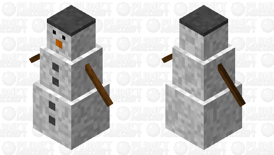 Real Canada Snowman Minecraft Mob Skin