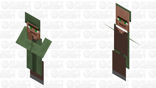 2d villager Minecraft Mob Skin