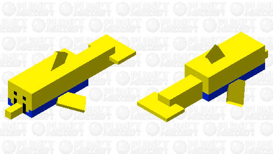 Nooby Dolphin Minecraft Mob Skin