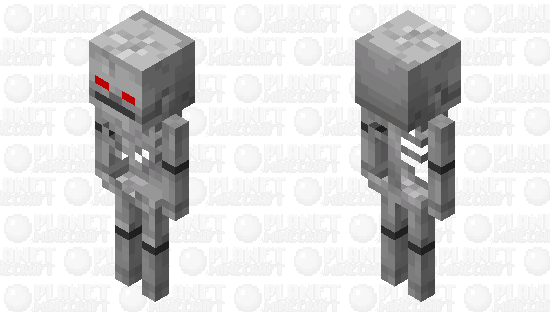 Animatronic Skeleton Minecraft Mob Skin