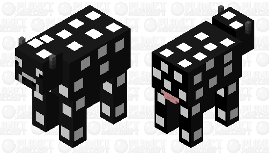 Simple Cow Minecraft Mob Skin