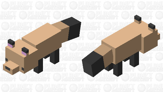 Fennec Foox ( Contest ) Minecraft Mob Skin