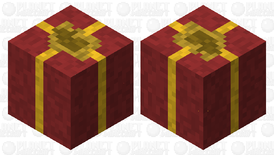 Festive Wrapped Shulker Minecraft Mob Skin