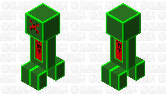 Simple Creeper Minecraft Mob Skin