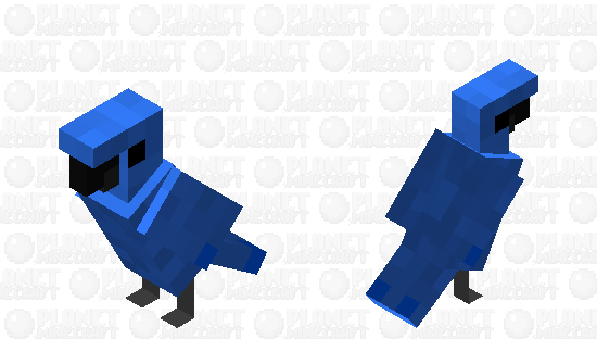 Spix’s Macaw Minecraft Mob Skin