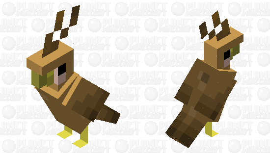 Better Parrot Minecraft Mob Skin
