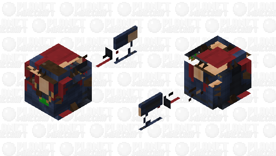 Mutated tadpole Minecraft Mob Skin