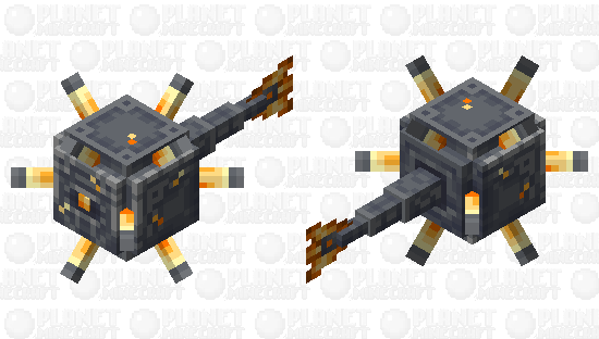 ancient amber guardian Minecraft Mob Skin