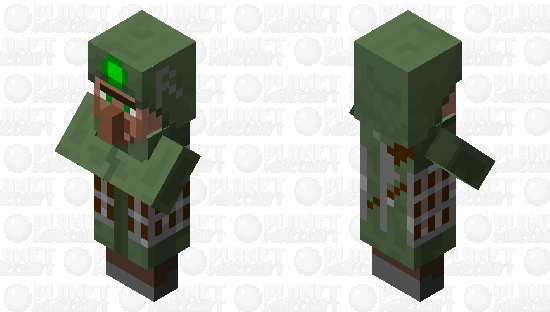 villager resistance rebel Minecraft Mob Skin