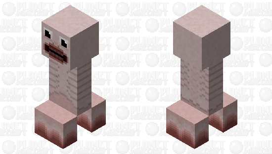 The Forgotten Baby (Trevor Henderson) Minecraft Mob Skin