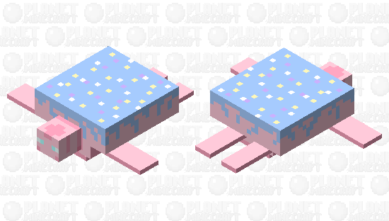 Cake Turtle Minecraft Mob Skin