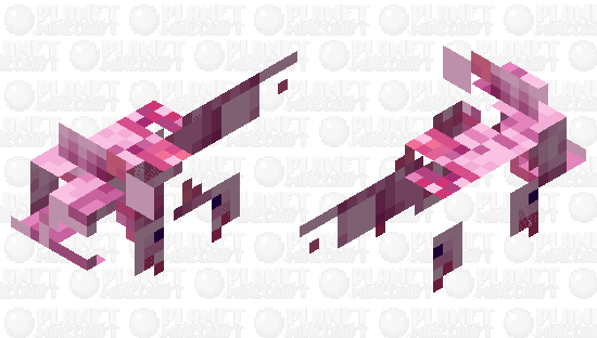 ERROR (AXOLOTL) Minecraft Mob Skin