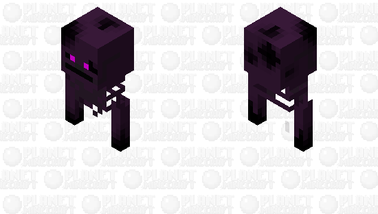 The void skeleton Minecraft Mob Skin