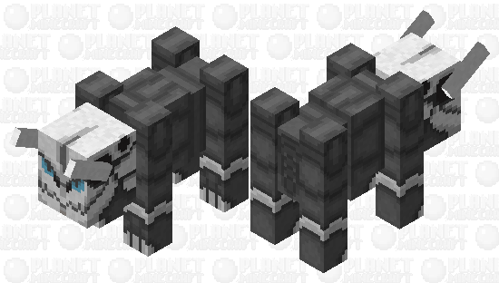 Aggron - Pokemon Ravager Replacer Minecraft Mob Skin