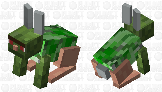 villager / zombie villager / pillager / creeper rabbit Minecraft Mob Skin