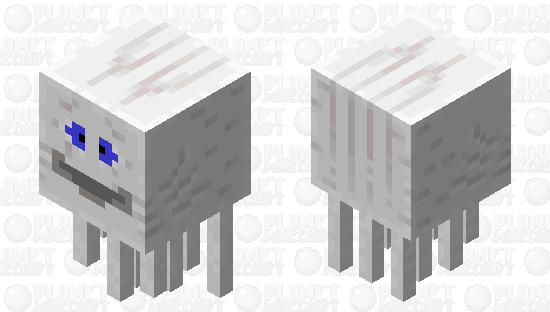 cursed ghast Minecraft Mob Skin