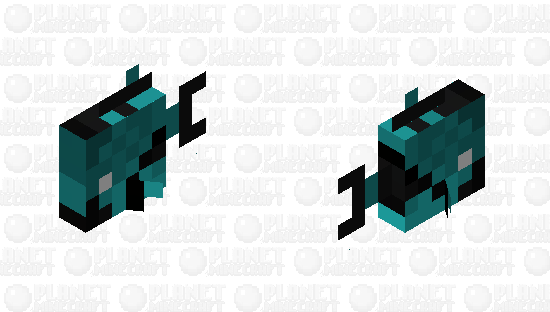 inverted tropical fish large Minecraft Mob Skin