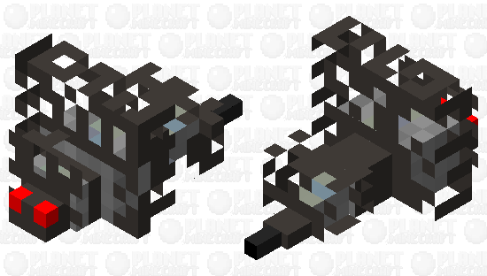 Cursed Silverfish Minecraft Mob Skin