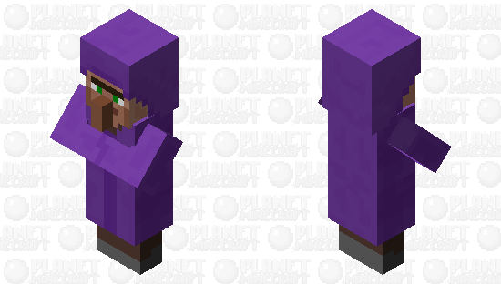 purple villager Minecraft Mob Skin
