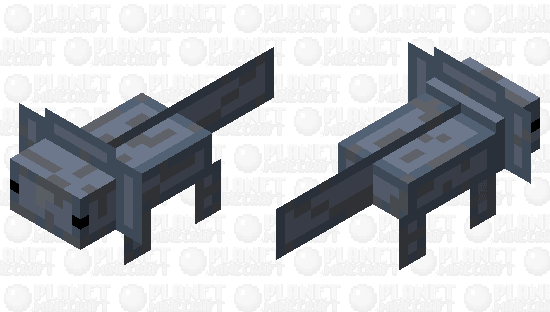 Axolotl Minecraft Mob Skin