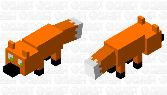 Fox (Java) Minecraft Mob Skin