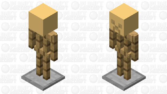 better head armor stand Minecraft Mob Skin