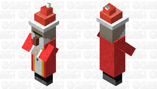 santa Minecraft Mob Skin