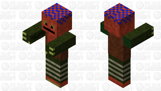 Human (All Todays Mod) (Bedrock Edition) Minecraft Mob Skin
