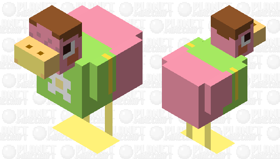 Freckles the Duck Minecraft Mob Skin