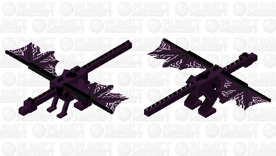 The void dragon Minecraft Mob Skin