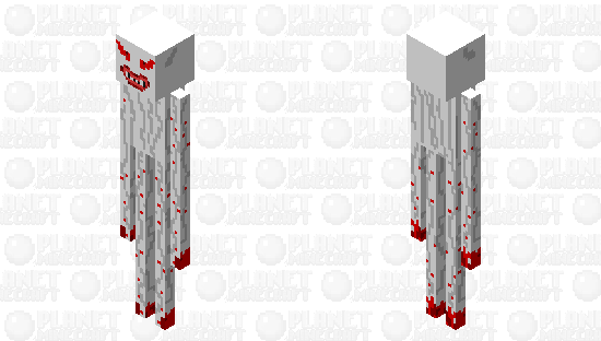 killer ender man with blood stains Minecraft Mob Skin