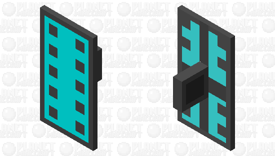 Diamond Shield Minecraft Mob Skin