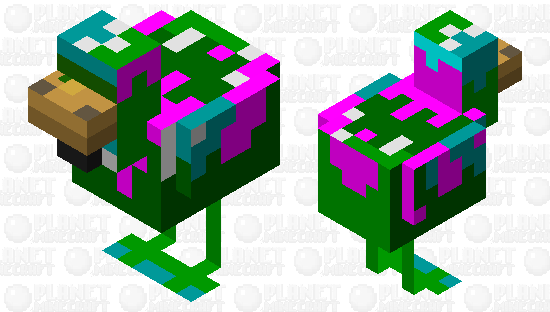 zombie chicken Minecraft Mob Skin