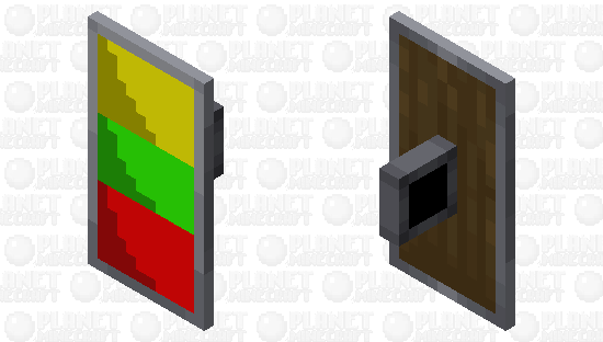 Lithuanian Shield Minecraft Mob Skin