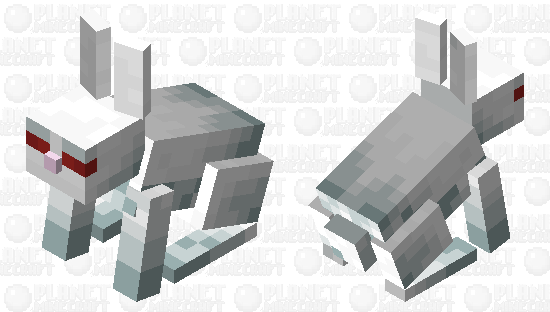 Killer Rabbit Minecraft Mob Skin