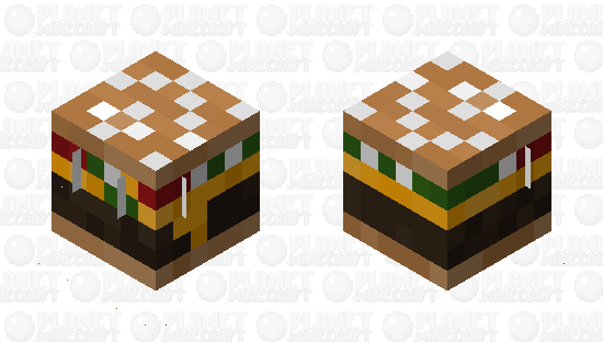 Cheese Burger 🍔 Minecraft Mob Skin