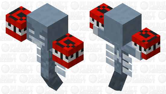 TNT vex Minecraft Mob Skin