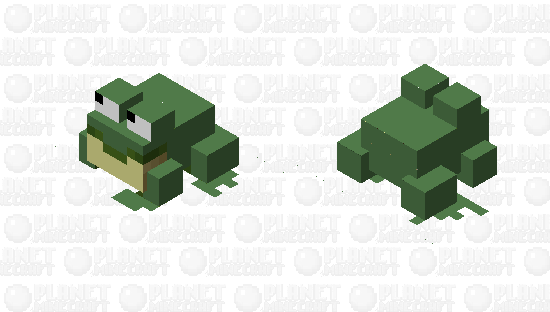 Sus frog Minecraft Mob Skin