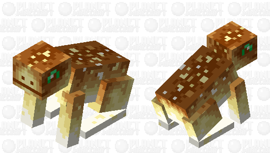 Totem of undying frog (re-upload for jam) Minecraft Mob Skin