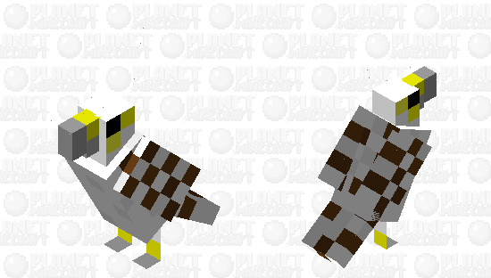 Gyrfalcon ( white ) Minecraft Mob Skin