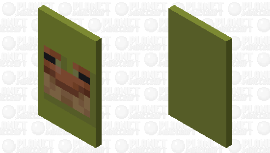 Temperate frog Minecraft Mob Skin