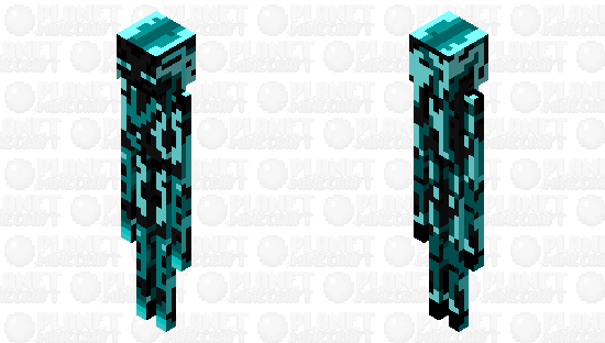 Sculk enderman Minecraft Mob Skin