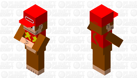 diddy kong (super mario) Minecraft Mob Skin