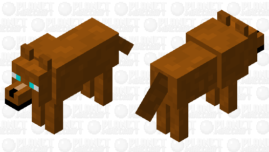 Husky 3 Minecraft Mob Skin