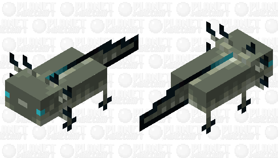 Sculk Catalyst Axolotl Minecraft Mob Skin