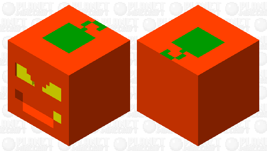 CORRUPTED PUMKIN Minecraft Mob Skin