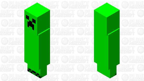 A Strange Creeper Minecraft Mob Skin