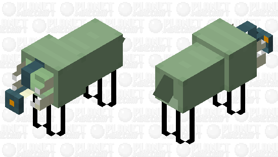 Grub Mimic (𝗛𝗼𝗹𝗹𝗼𝘄 𝗞𝗻𝗶𝗴𝗵𝘁) Minecraft Mob Skin